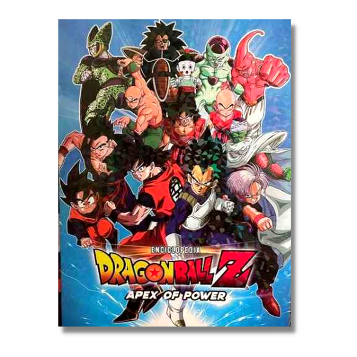 Album Dragon Ball Z Apex Of Power Enciclopedia Completo