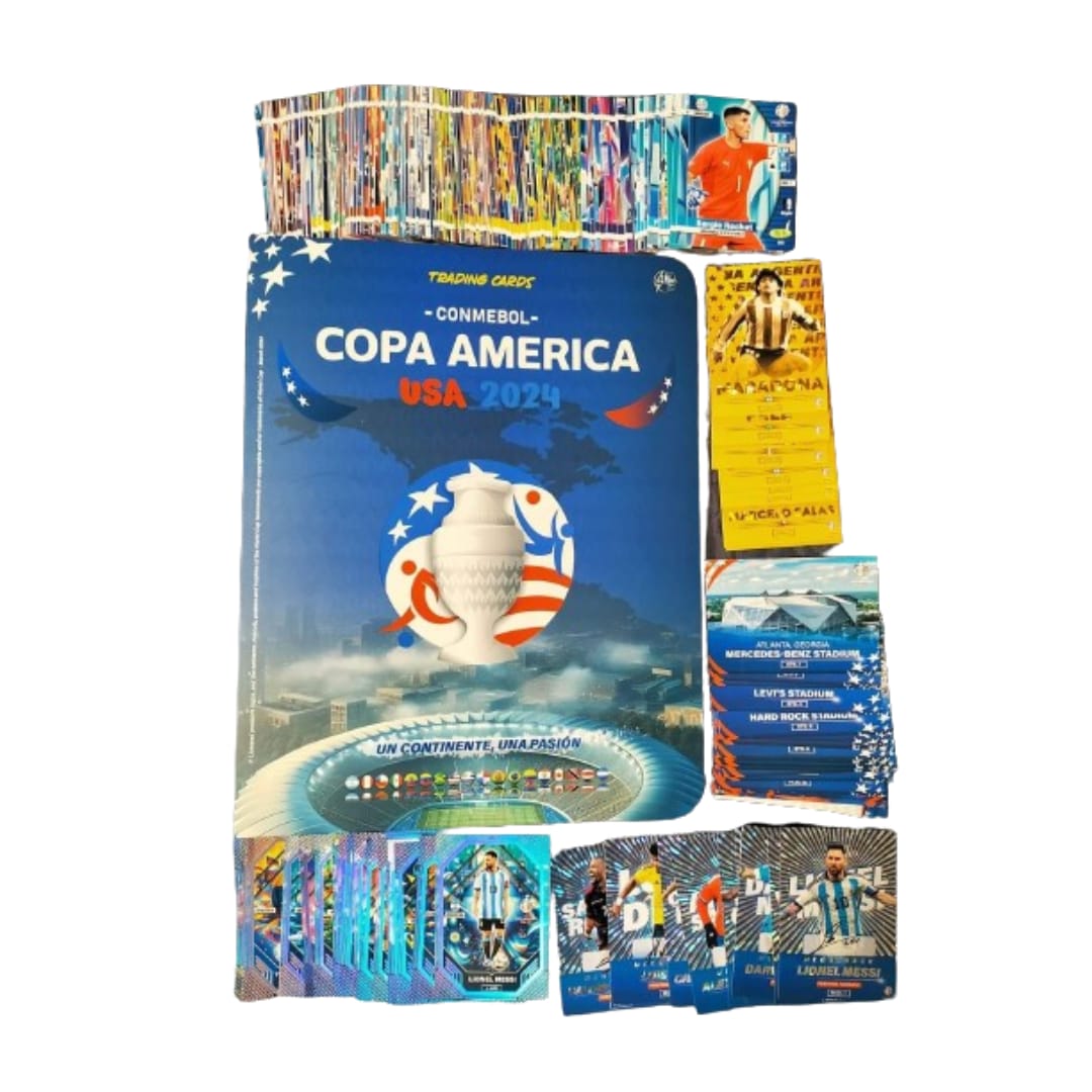 Colección Copa America 2024 Trading Cards Flash Edition