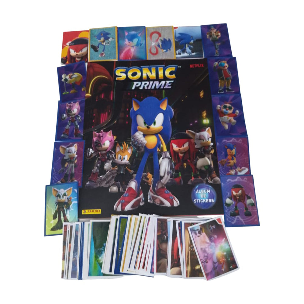 Album Sonic Prime Panini Completo
